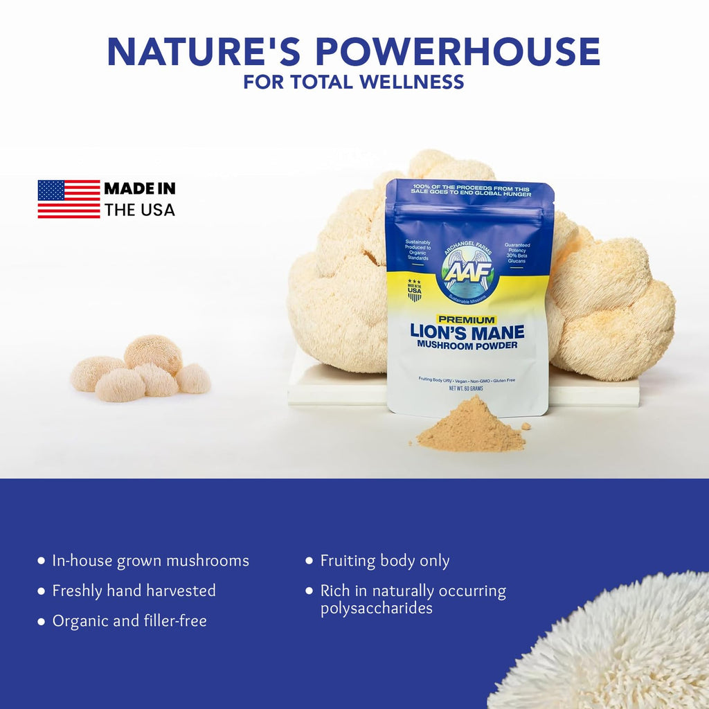 focus and concentration mushroom supplement