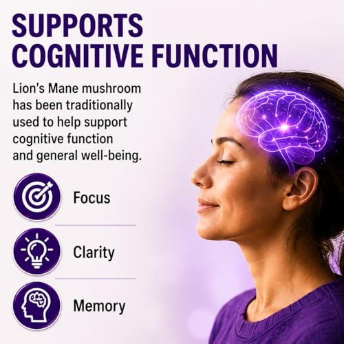 Focus and concentration with mushrooms