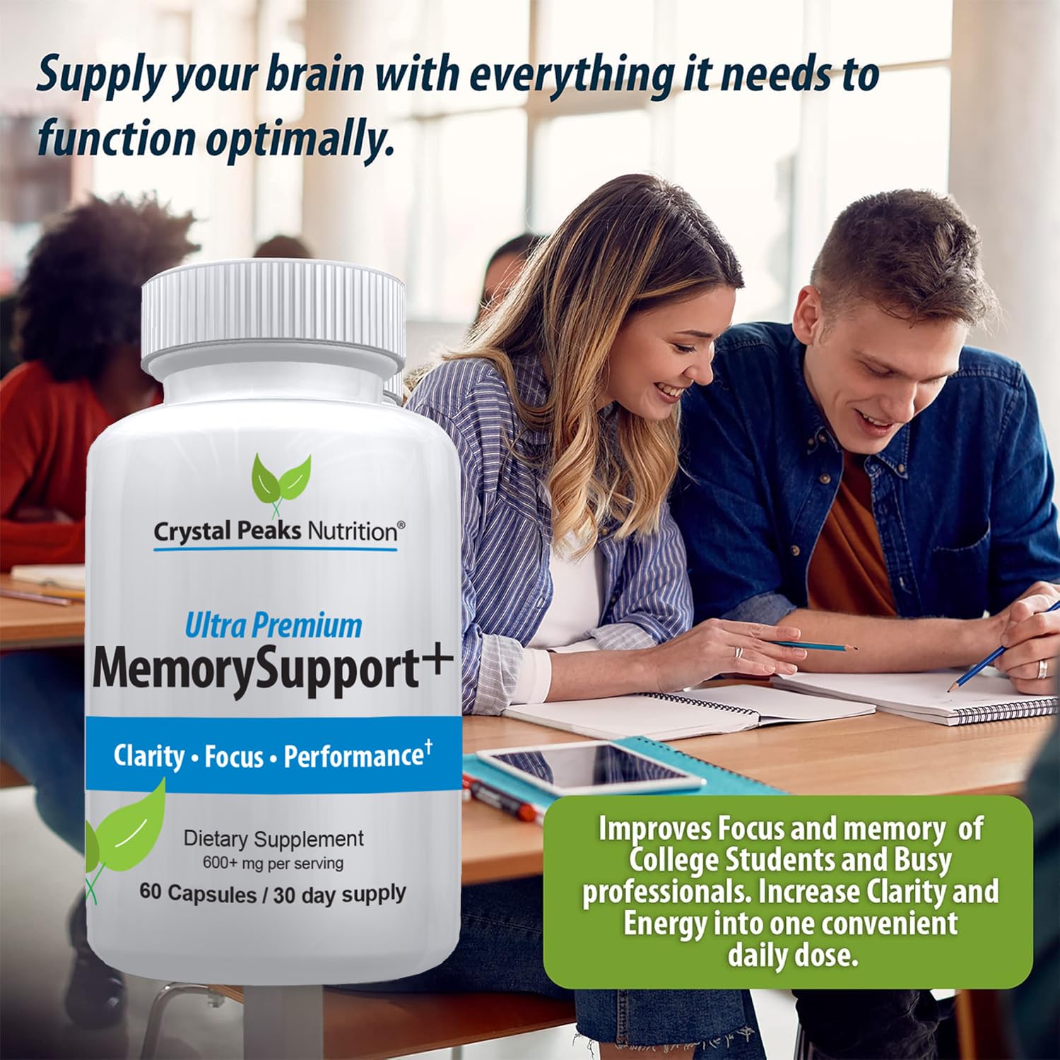 focus and energy for productivity