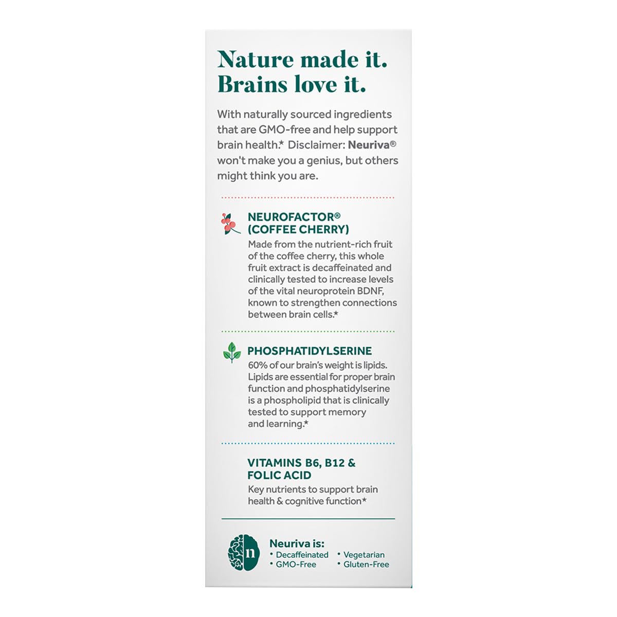 focus and memory boost with NEURIVA