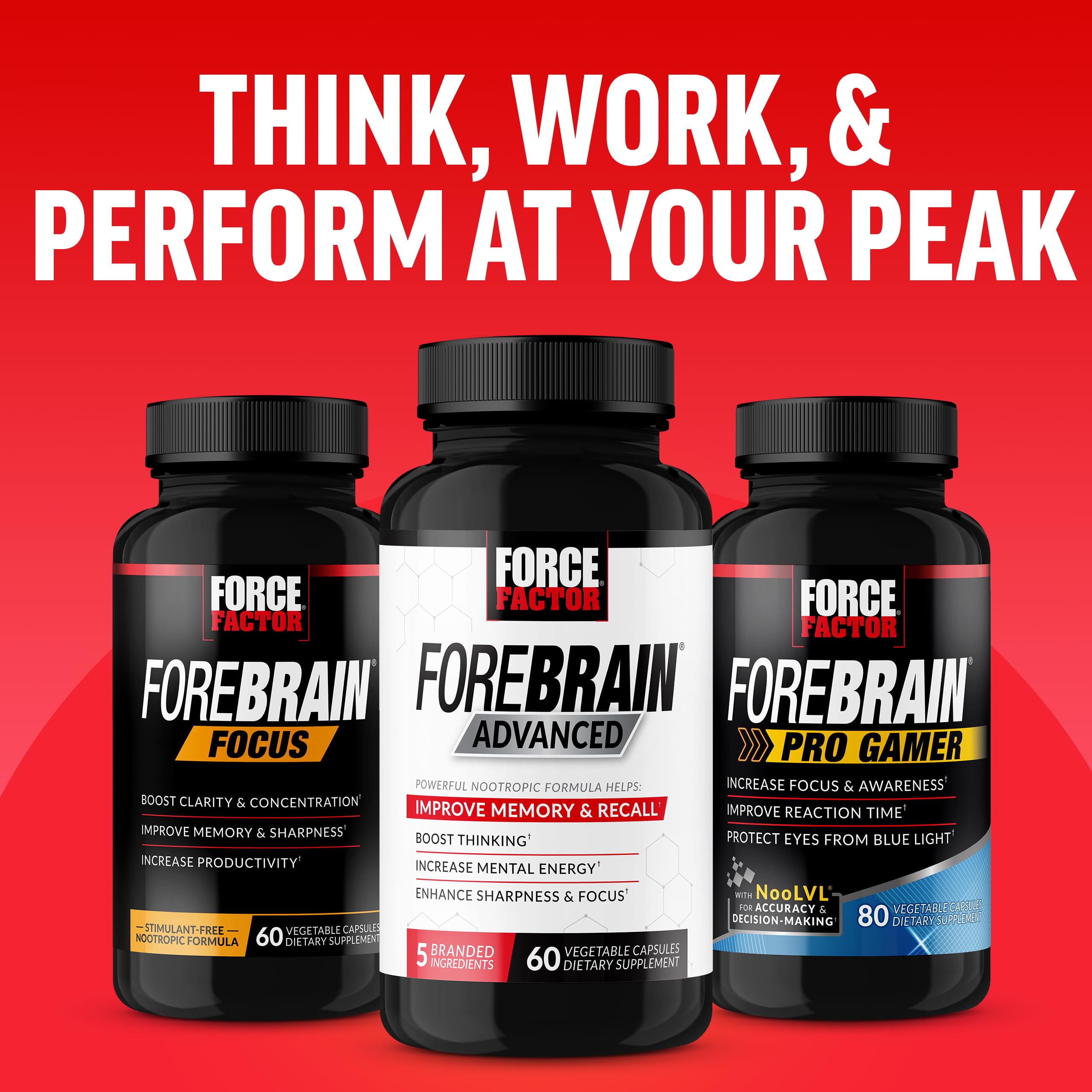 Focus and memory enhancement gummies