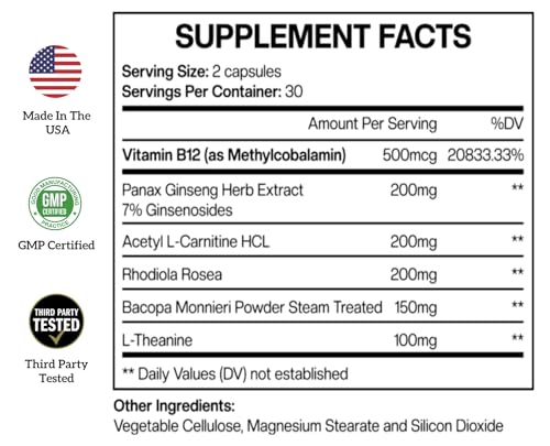 focus and memory enhancement supplement