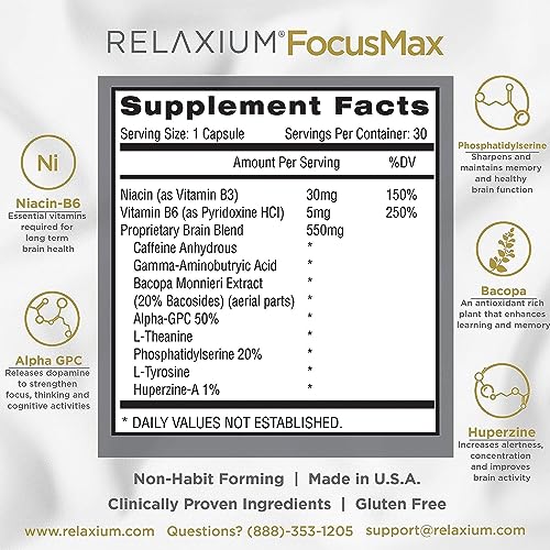 focus and memory support supplement