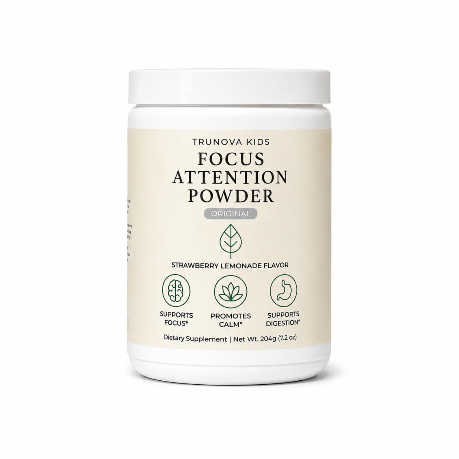 Focus & Attention drink mix strawberry lemonade