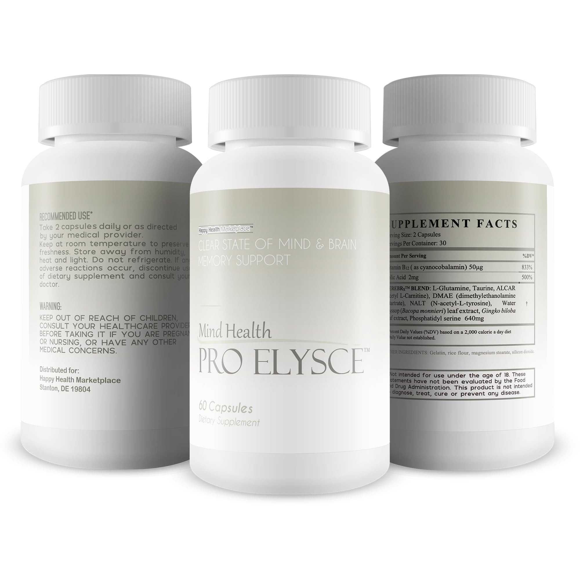 focus boosting blended supplements
