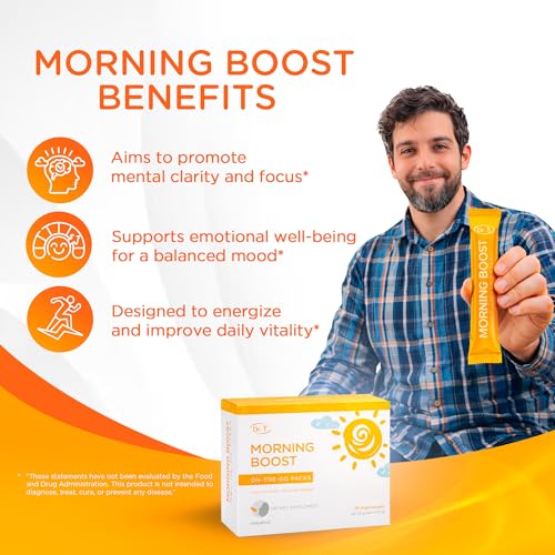 Focus-boosting blended vitamin supplements