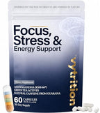 Focus brain energy supplement capsules