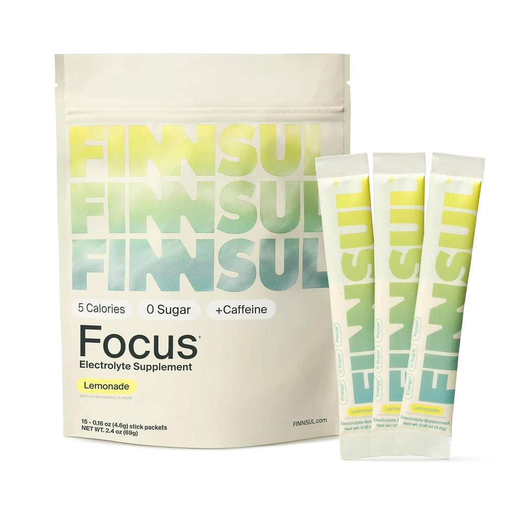 Focus caffeine electrolyte drink mix packets