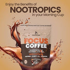 Focus coffee mushroom blends for productivity