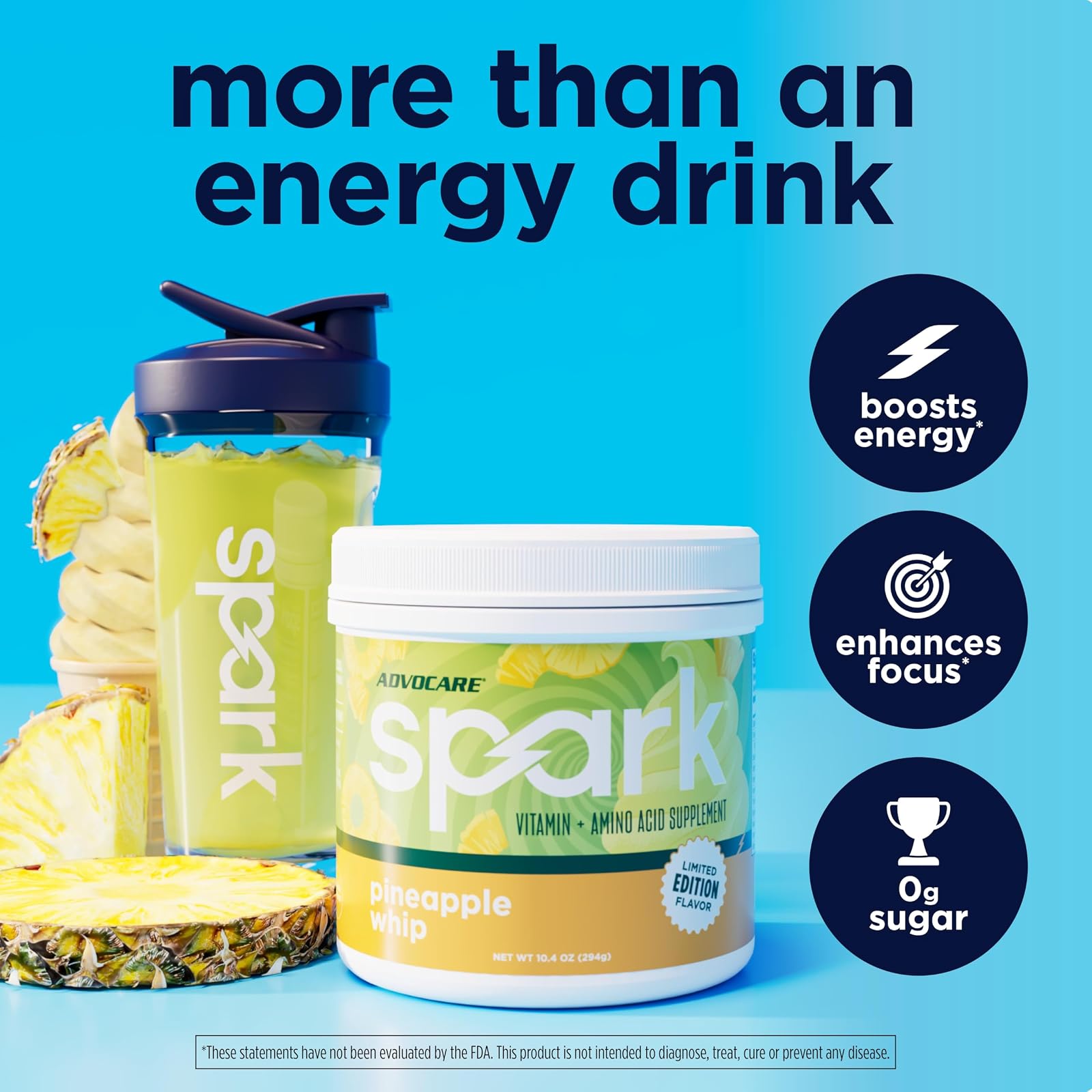 Focus drink for endurance athletes