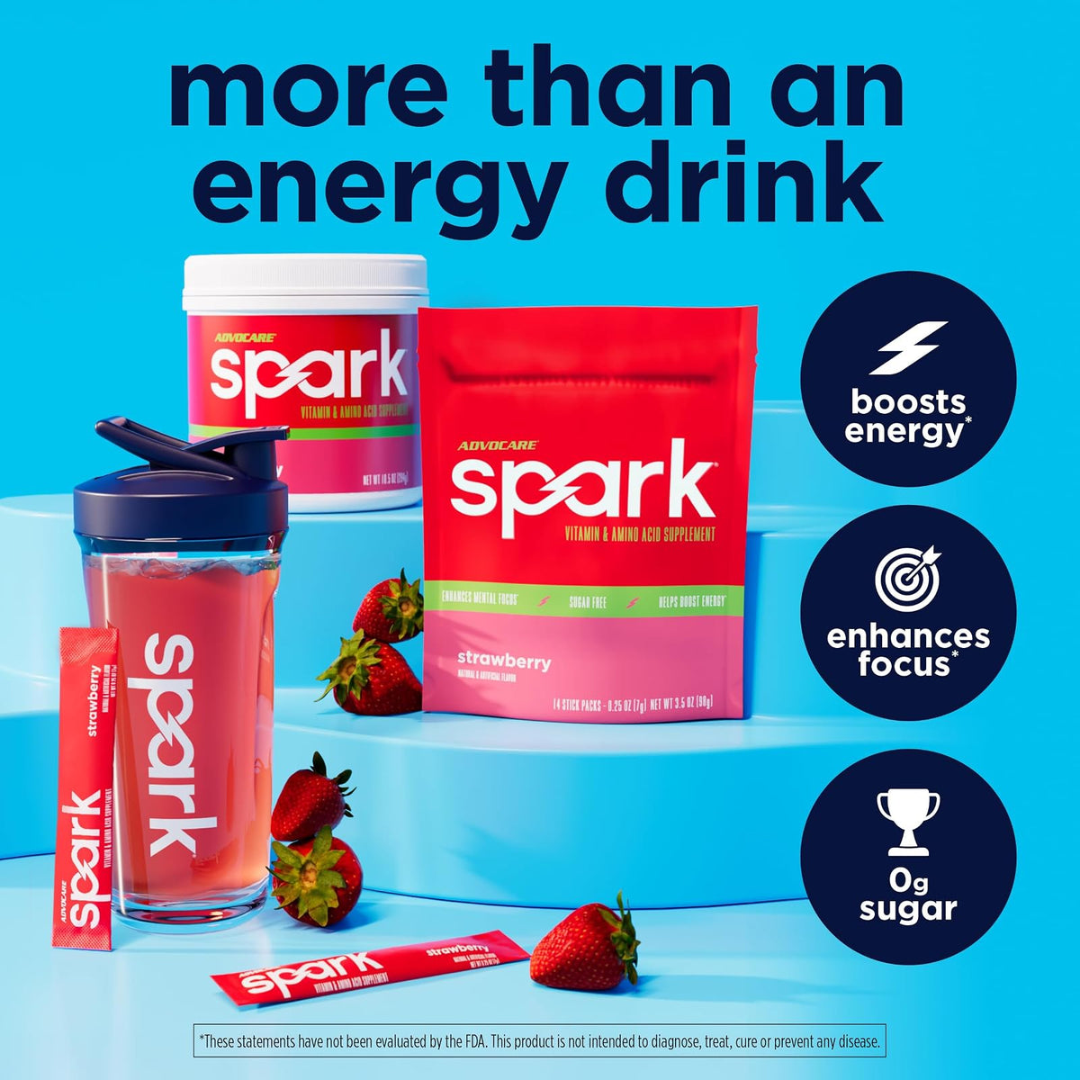 Focus drink mix for athletes