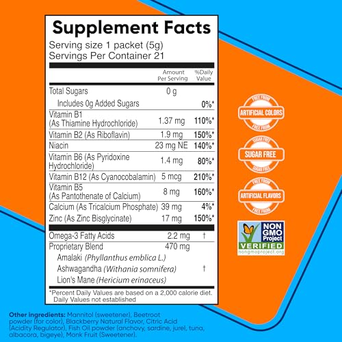 Focus Drink Mix for enhanced concentration