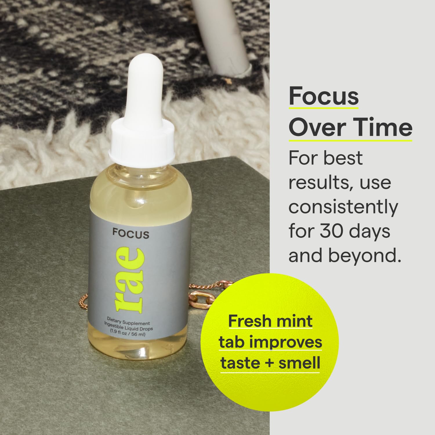 Focus drops for improved productivity