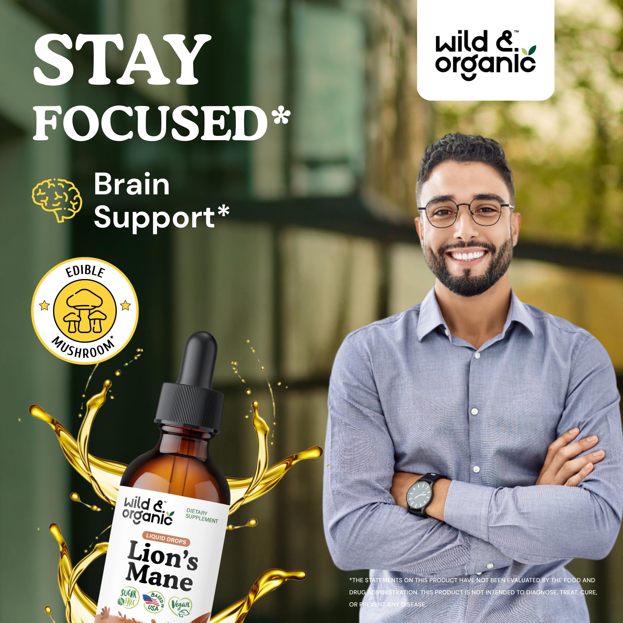 focus enhancement mushroom supplement