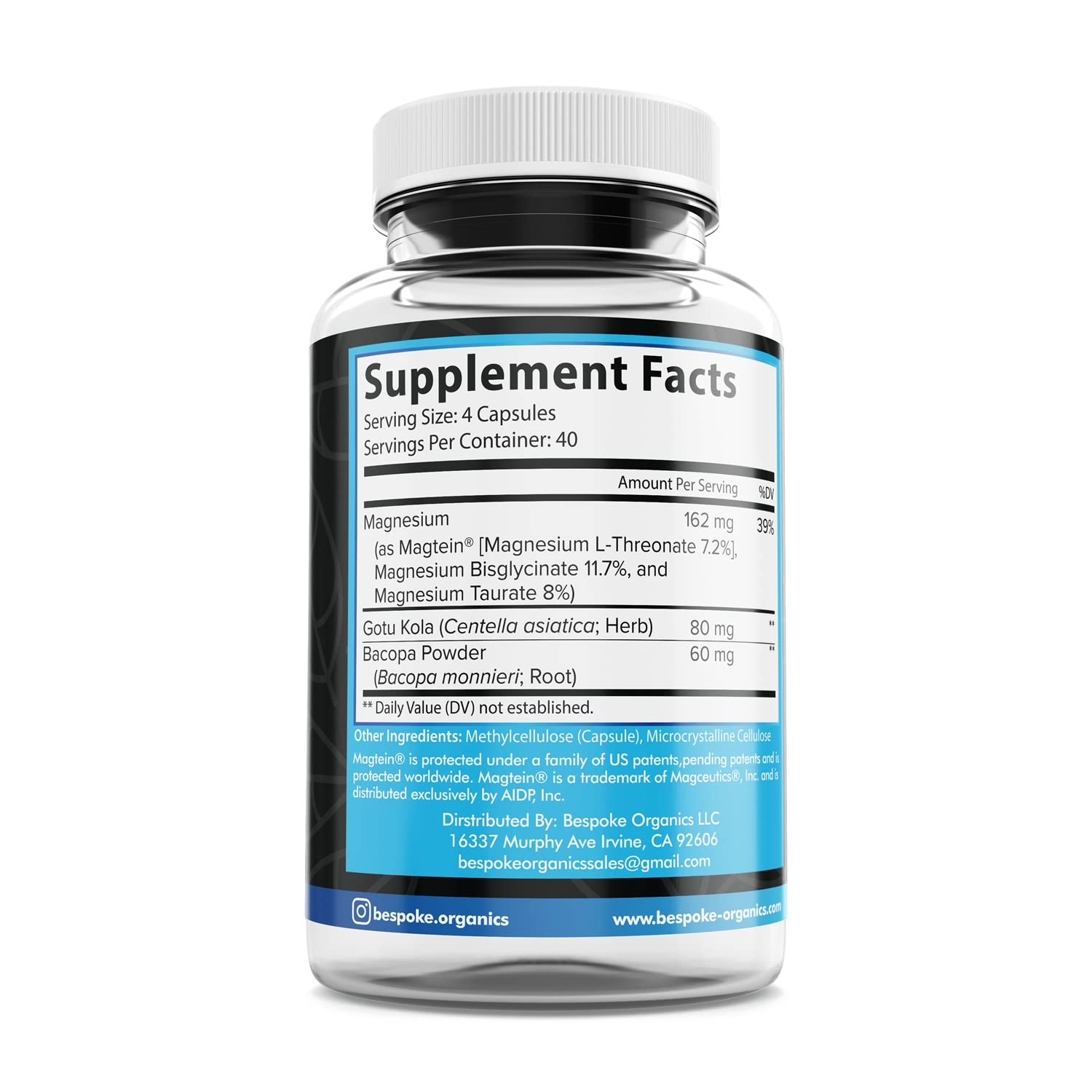 Focus enhancement with magnesium and herbs