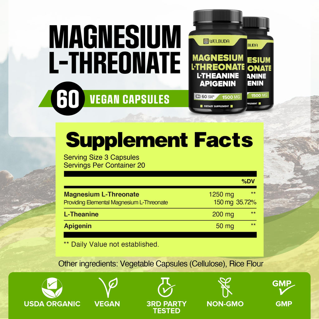 Focus enhancement with magnesium supplement
