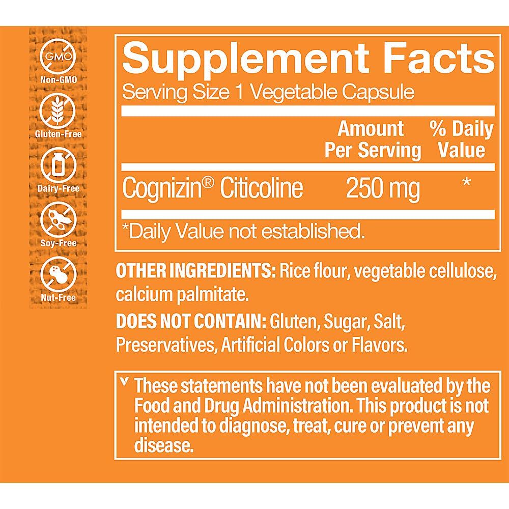 focus enhancing blended vitamin supplement