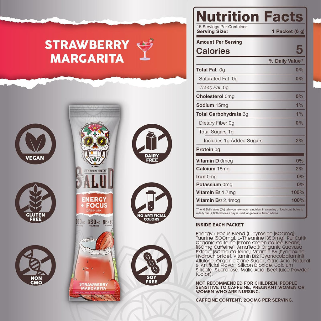 focus enhancing energy drink mix