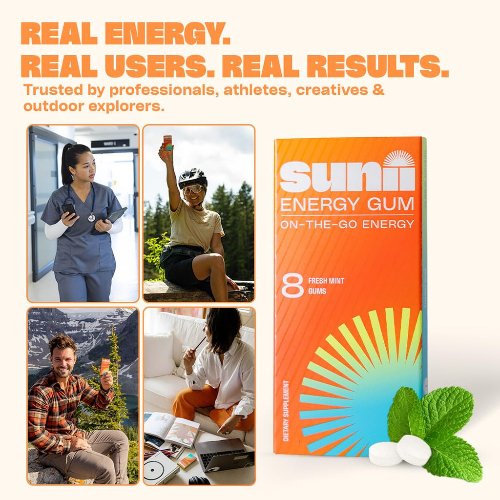 Focus enhancing energy gum