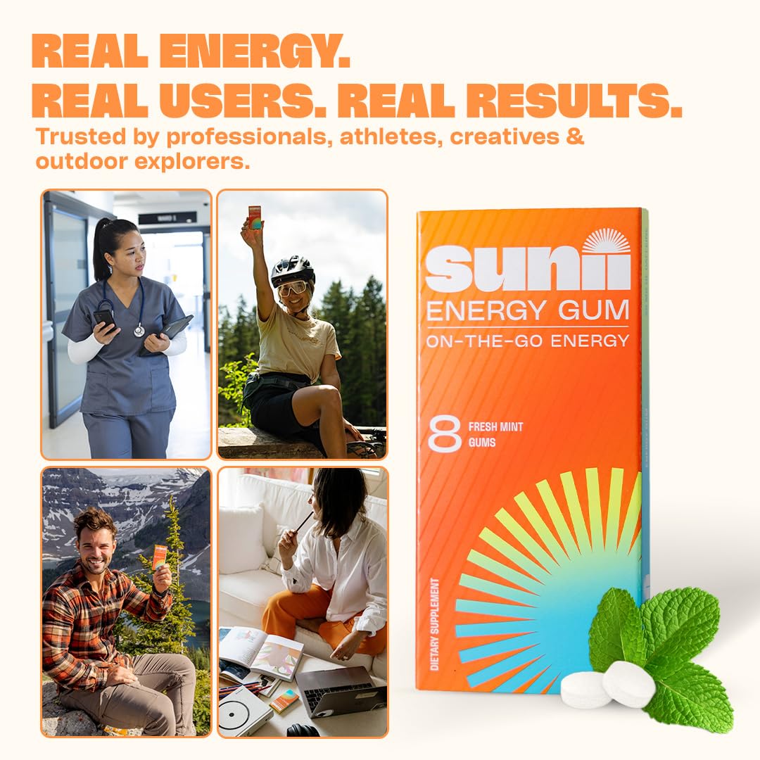 Focus-enhancing gum for studying
