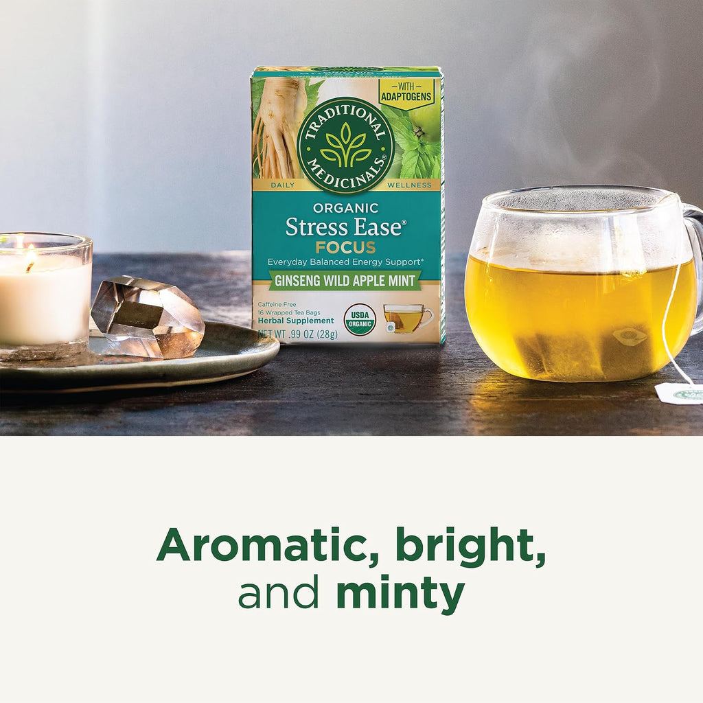 focus enhancing herbal tea blend