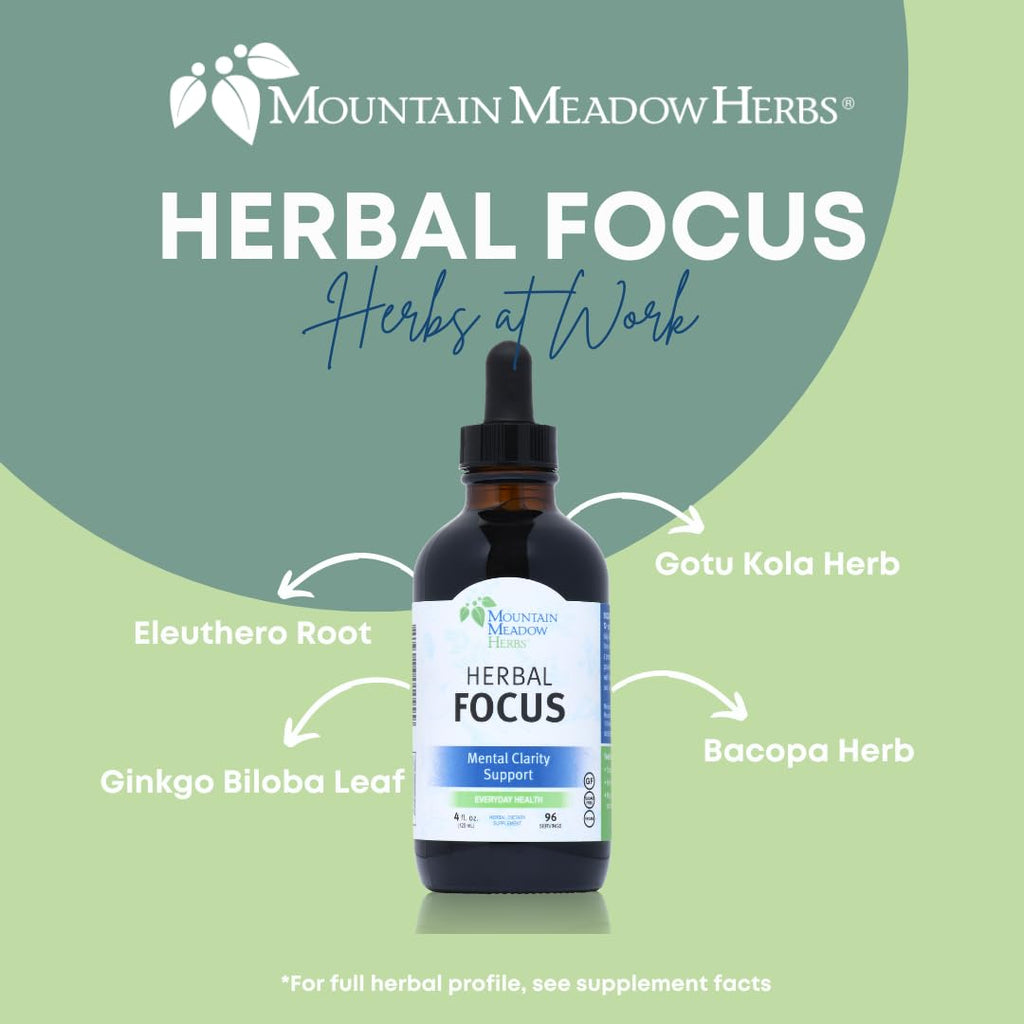focus enhancing liquid herbal supplement