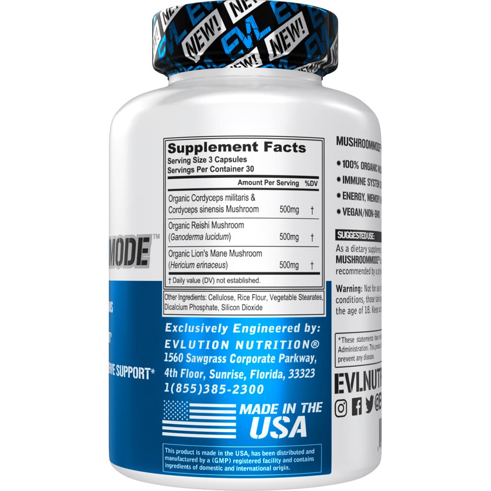focus enhancing mushroom capsules