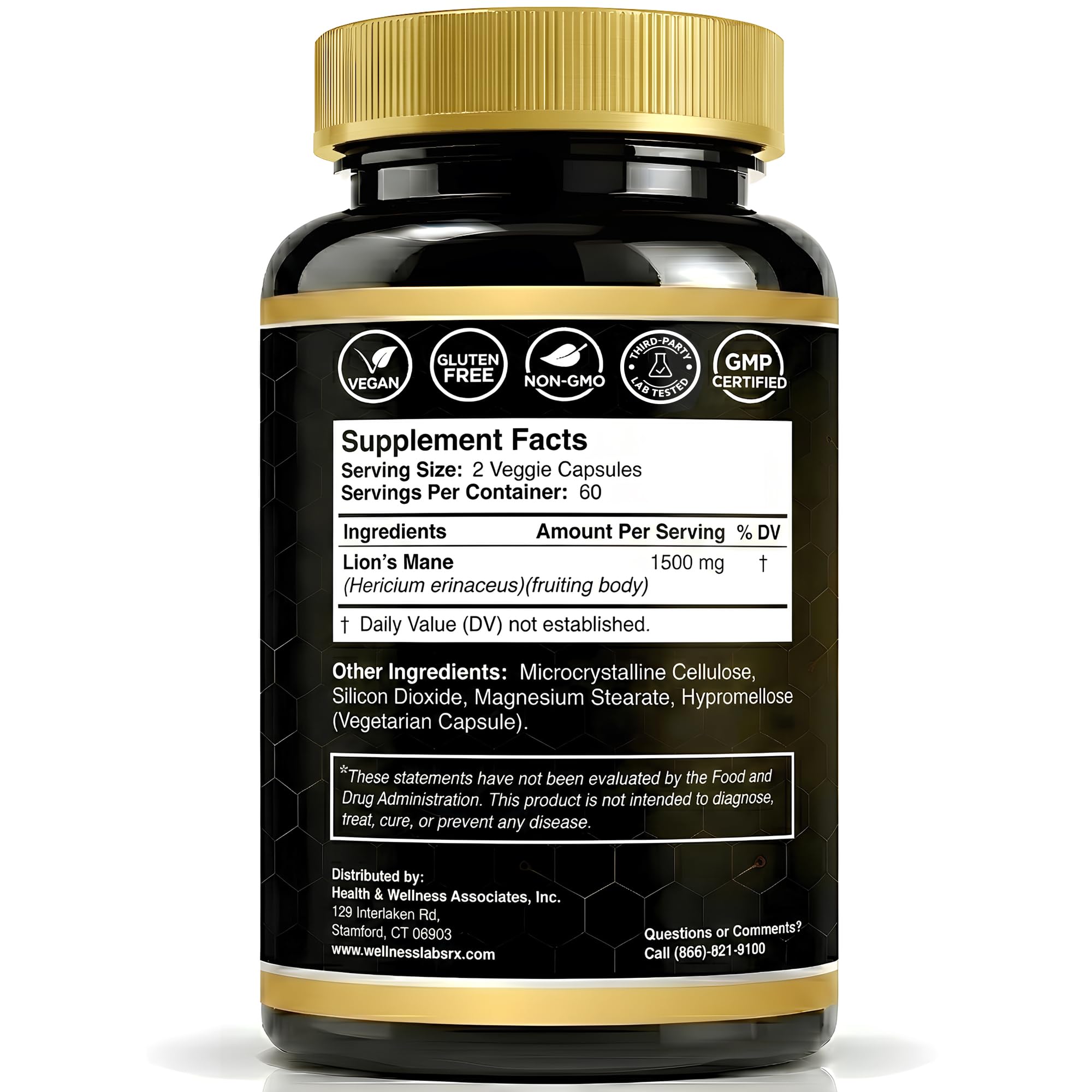 focus enhancing mushroom capsules