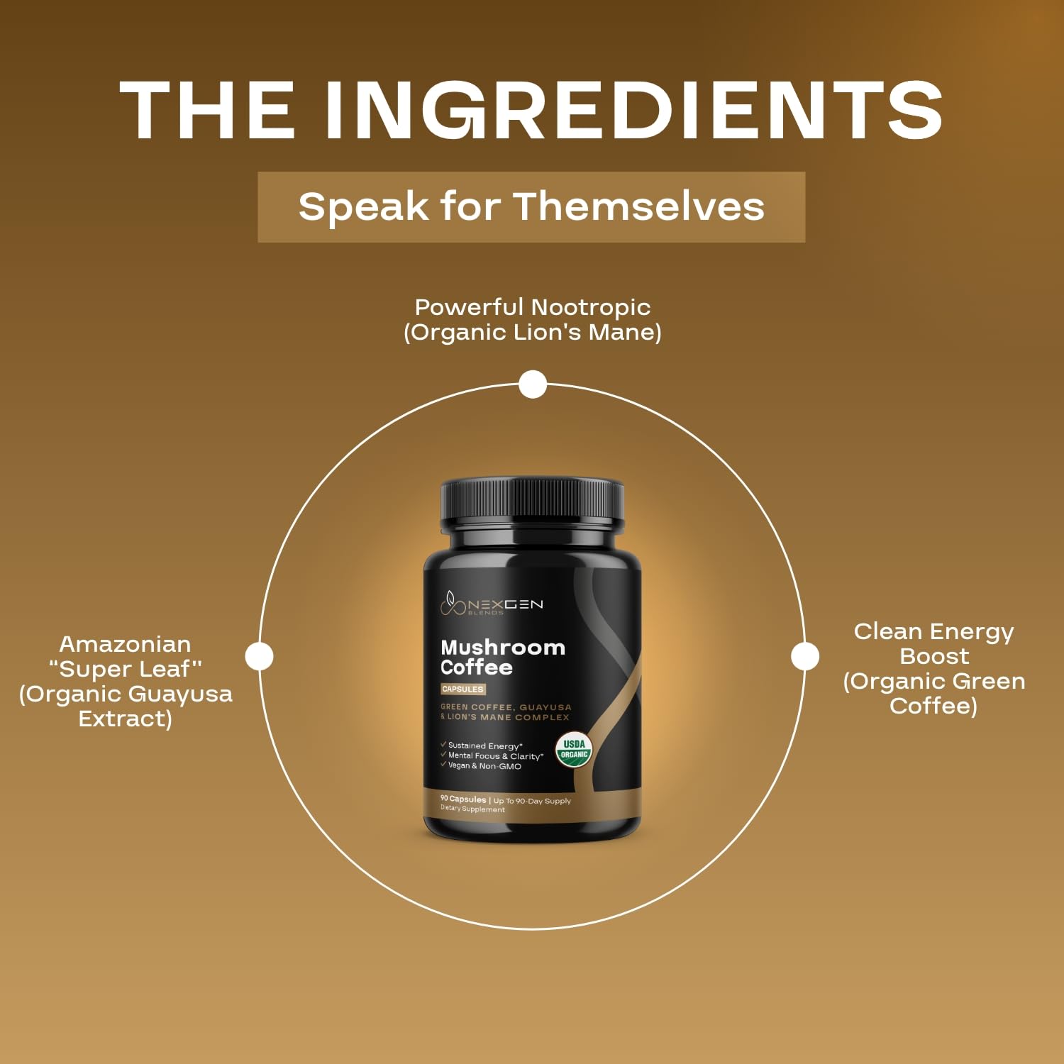 focus-enhancing mushroom coffee