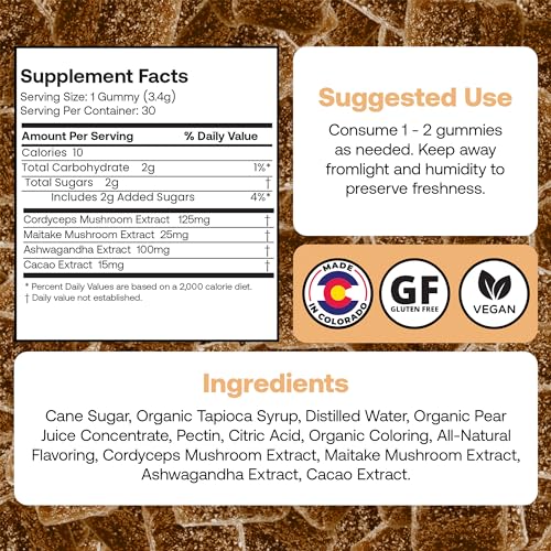 Focus-enhancing mushroom supplement formula