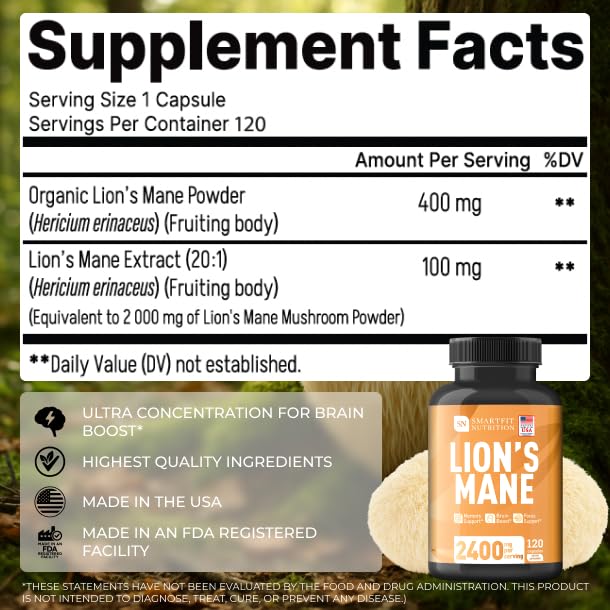 focus enhancing mushroom tincture