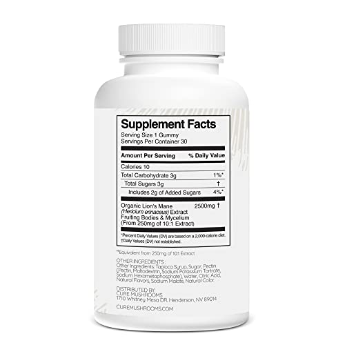 focus enhancing organic mushroom gummies