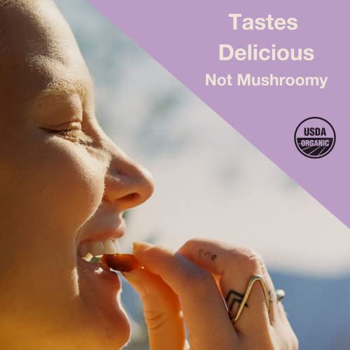 Focus-enhancing organic mushroom supplement