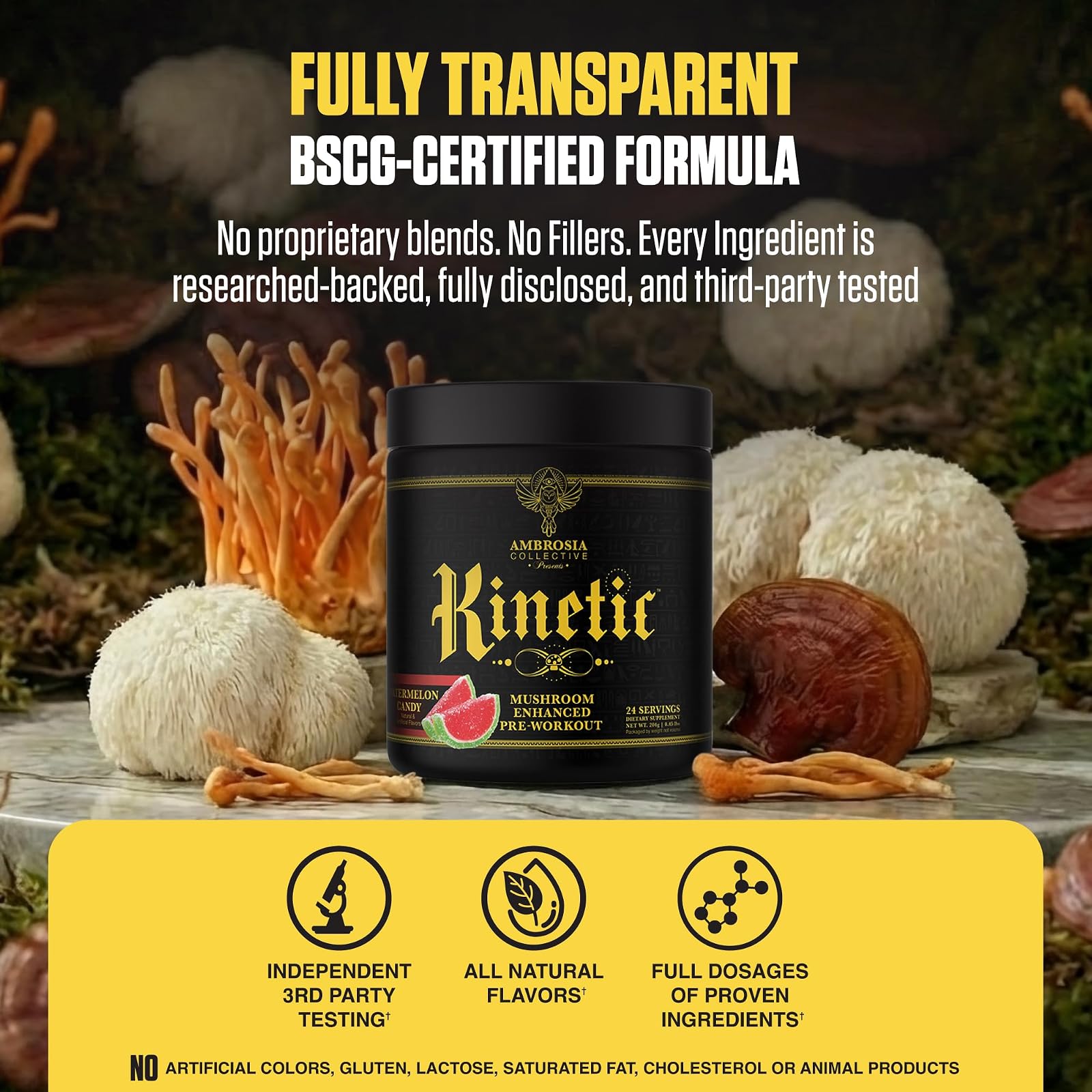 focus-enhancing pre-workout formula