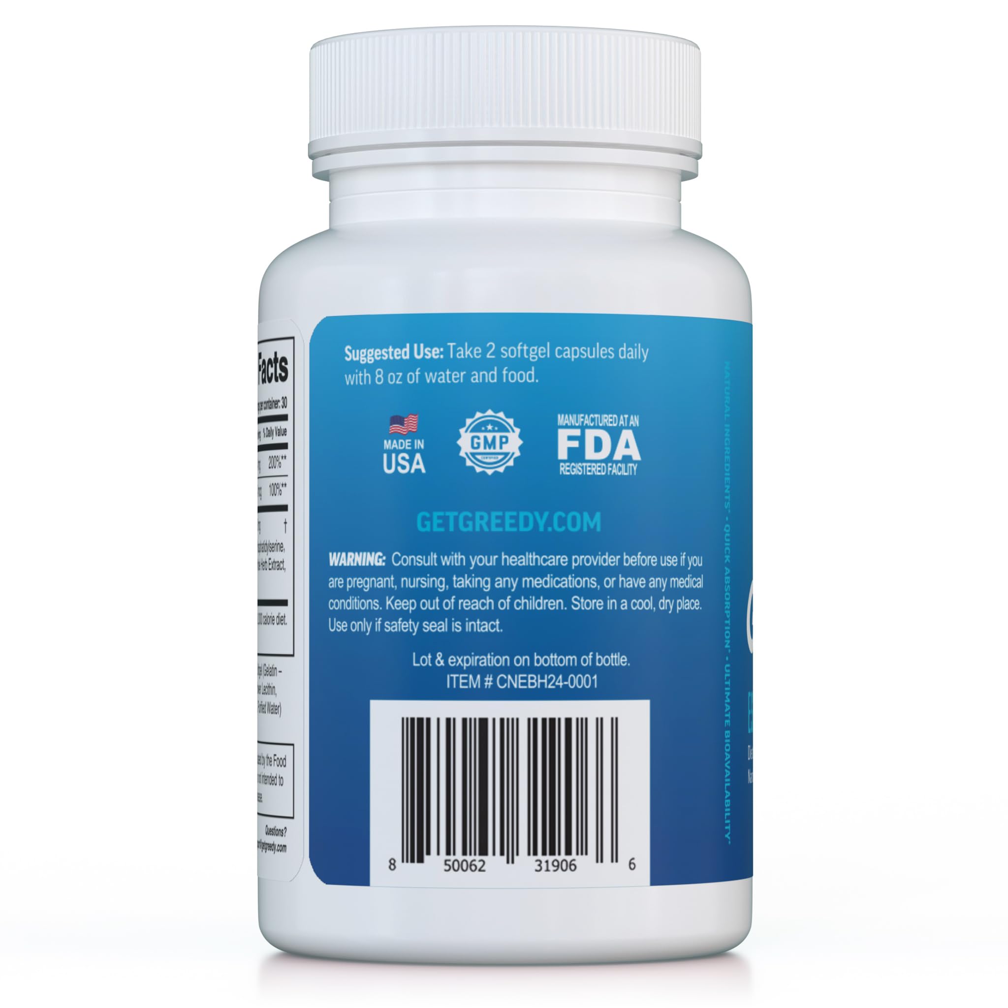 focus enhancing vitamin blend