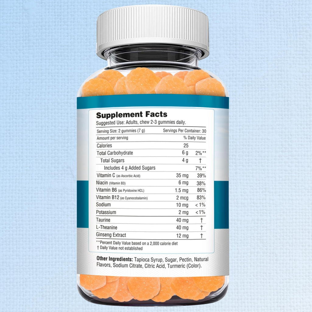 focus enhancing vitamin C gummies
