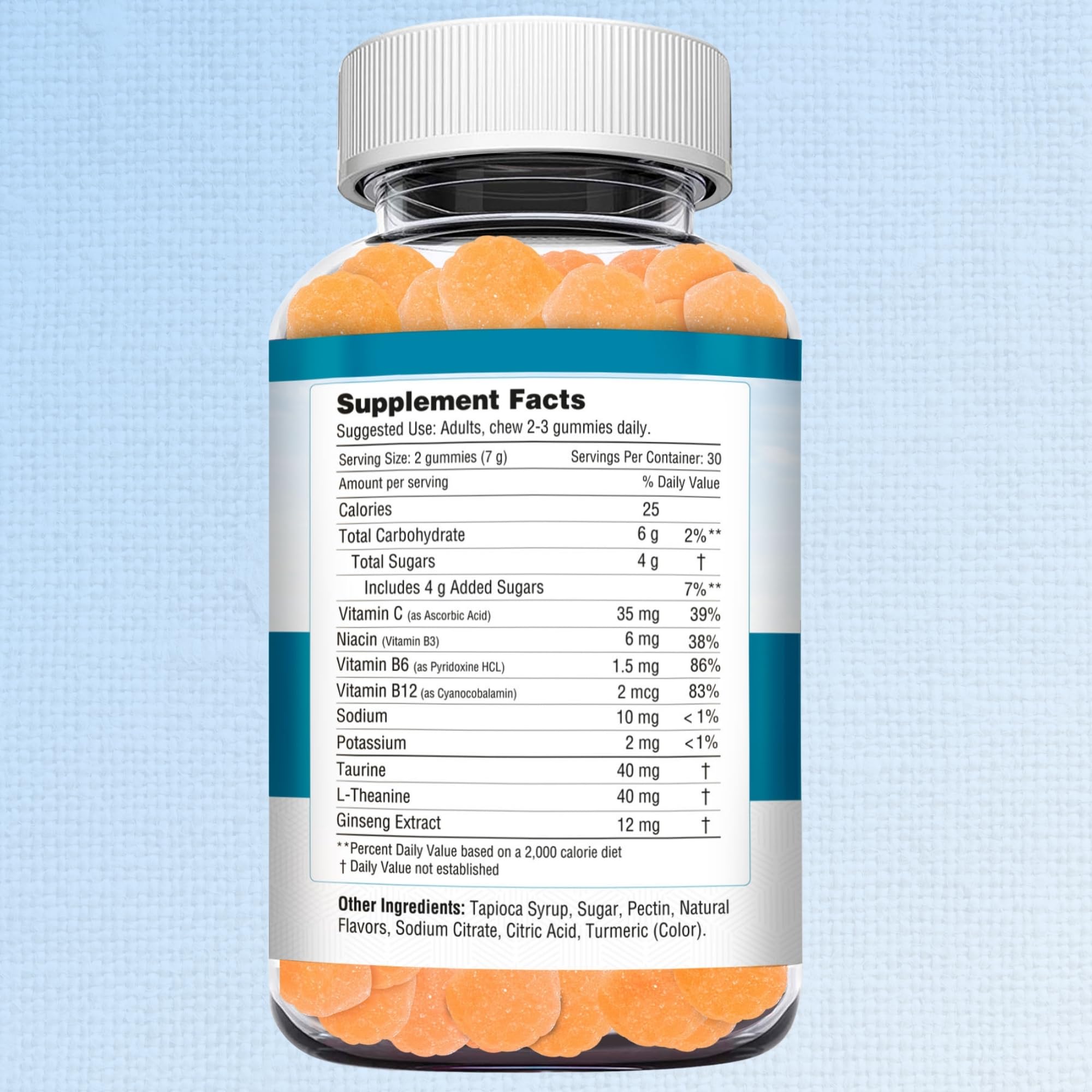 focus enhancing vitamin C gummies