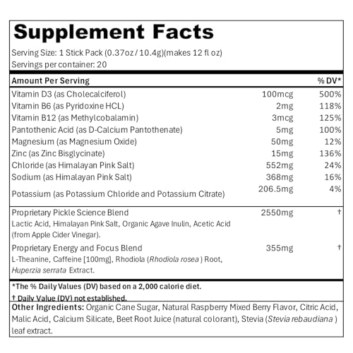 focus enhancing vitamin & mineral blend