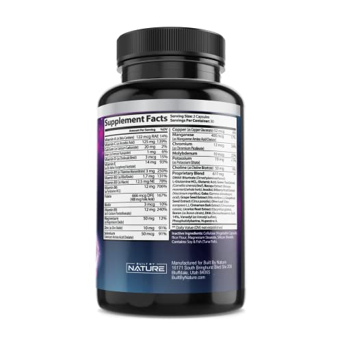 Focus-enhancing vitamin supplements