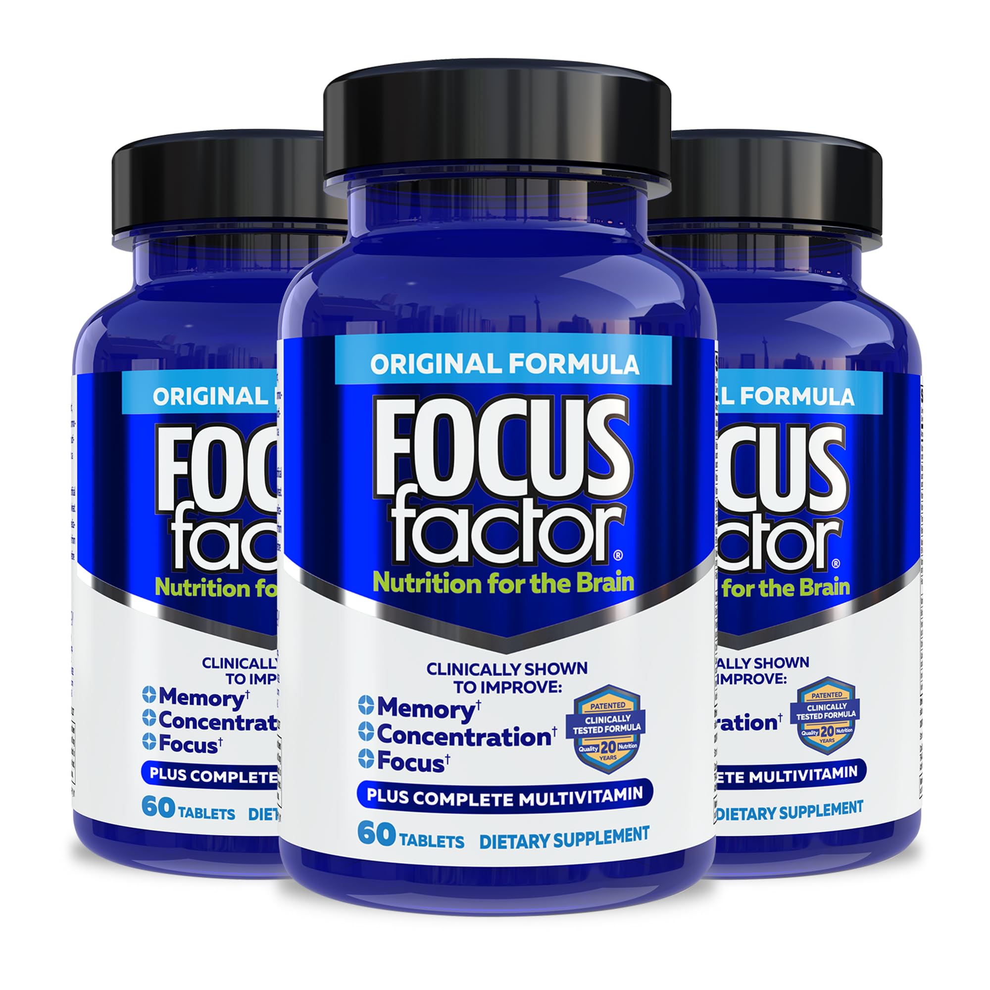 Focus Factor brain nutrition supplement