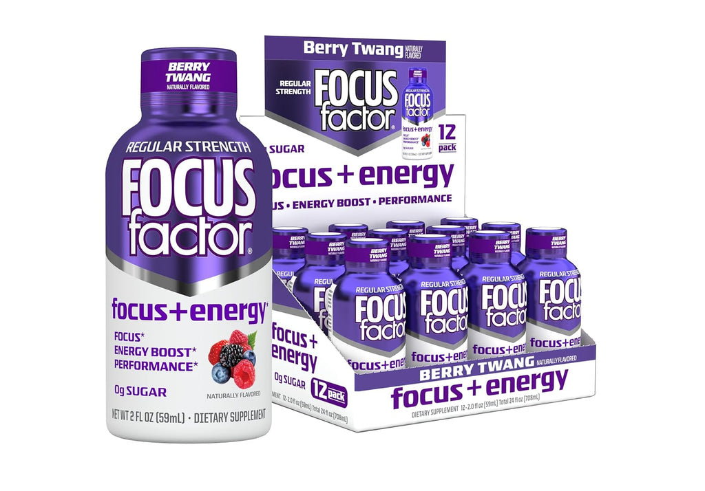 Focus Factor energy shot benefits