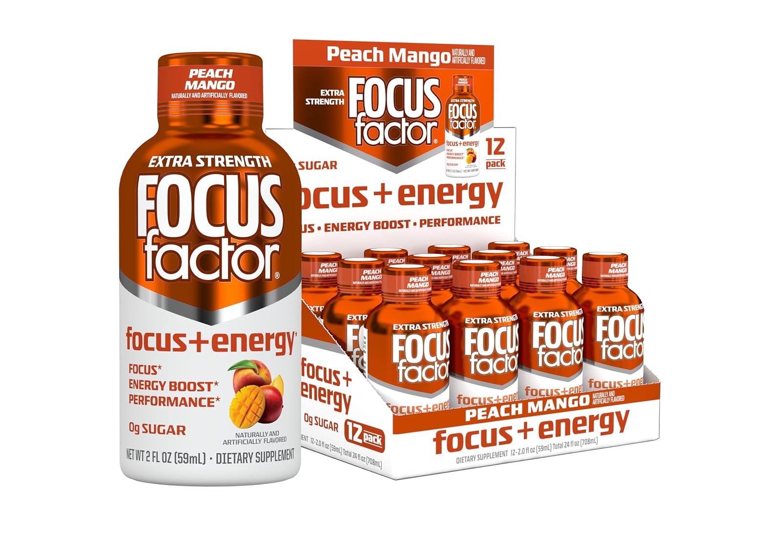 Focus Factor energy shots for concentration