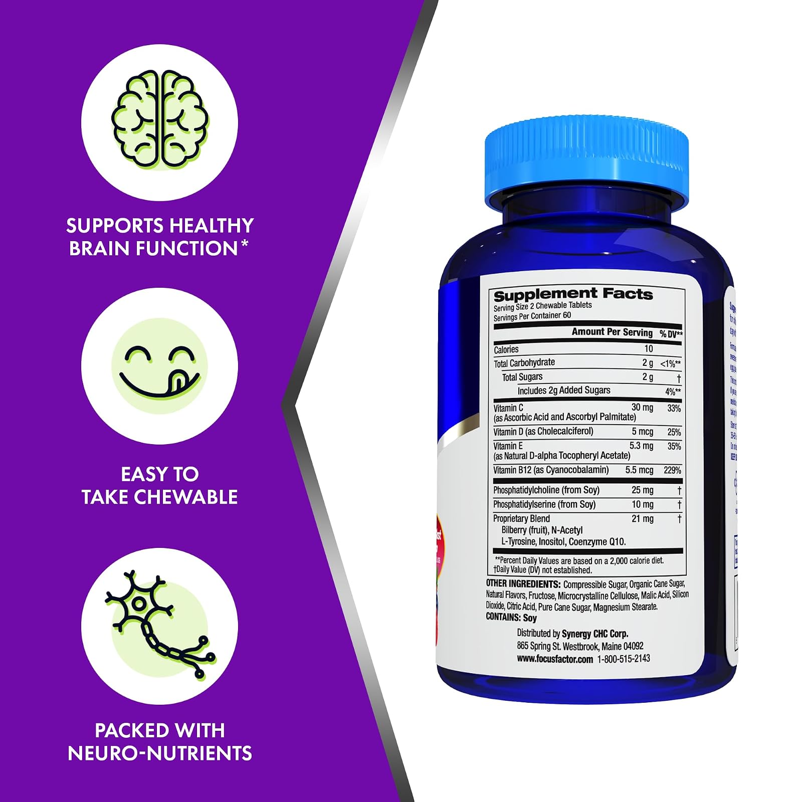 Focus Factor kids vitamins for learning