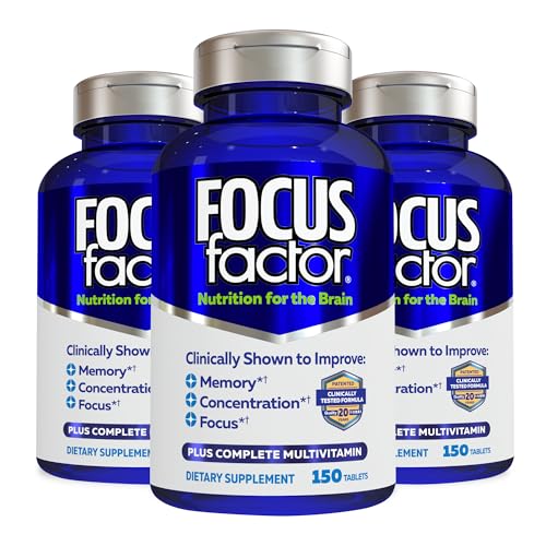 Focus Factor multivitamins for cognitive support