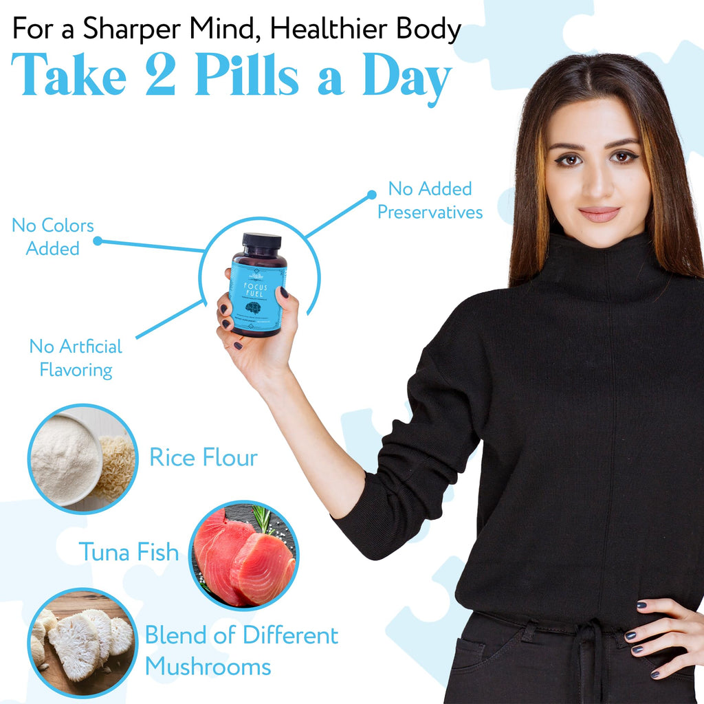 Focus Fuel Neuro capsules for cognitive health