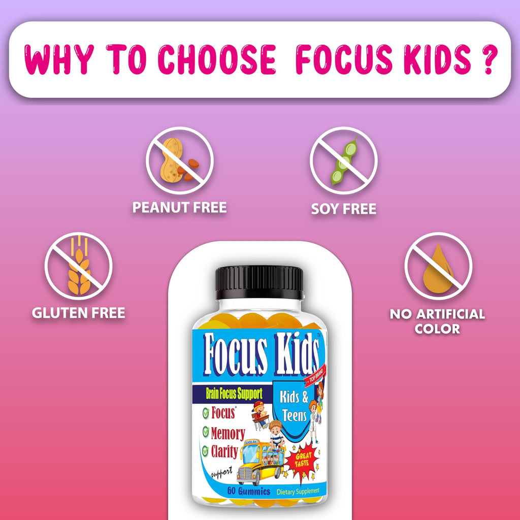 Focus Kids Gummies for daily nutrition