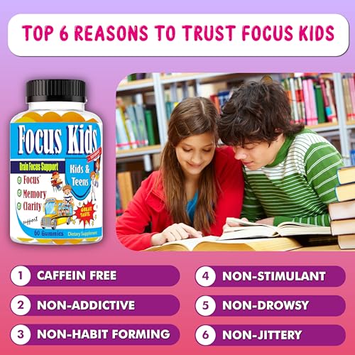 Focus kids vitamins for better focus