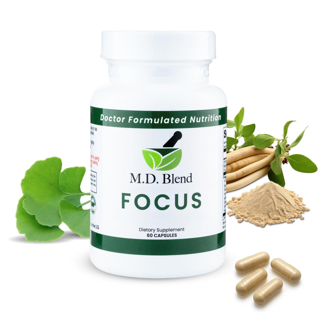 Focus nootropic supplement for brain health