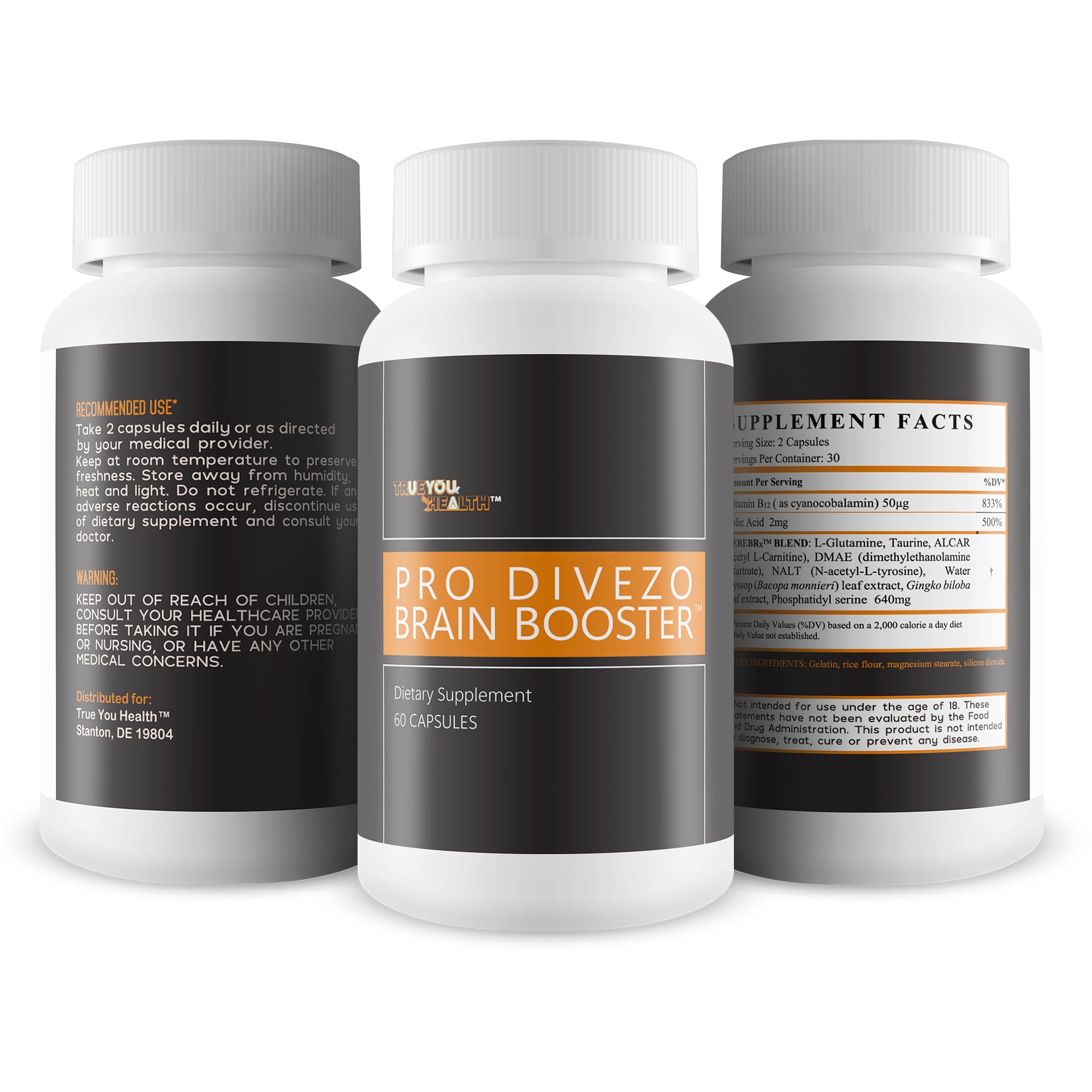 focus pills with ginkgo biloba extract
