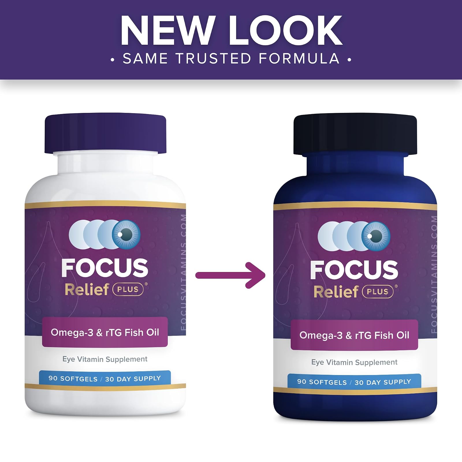 Focus Relief Plus 270 count vitamins